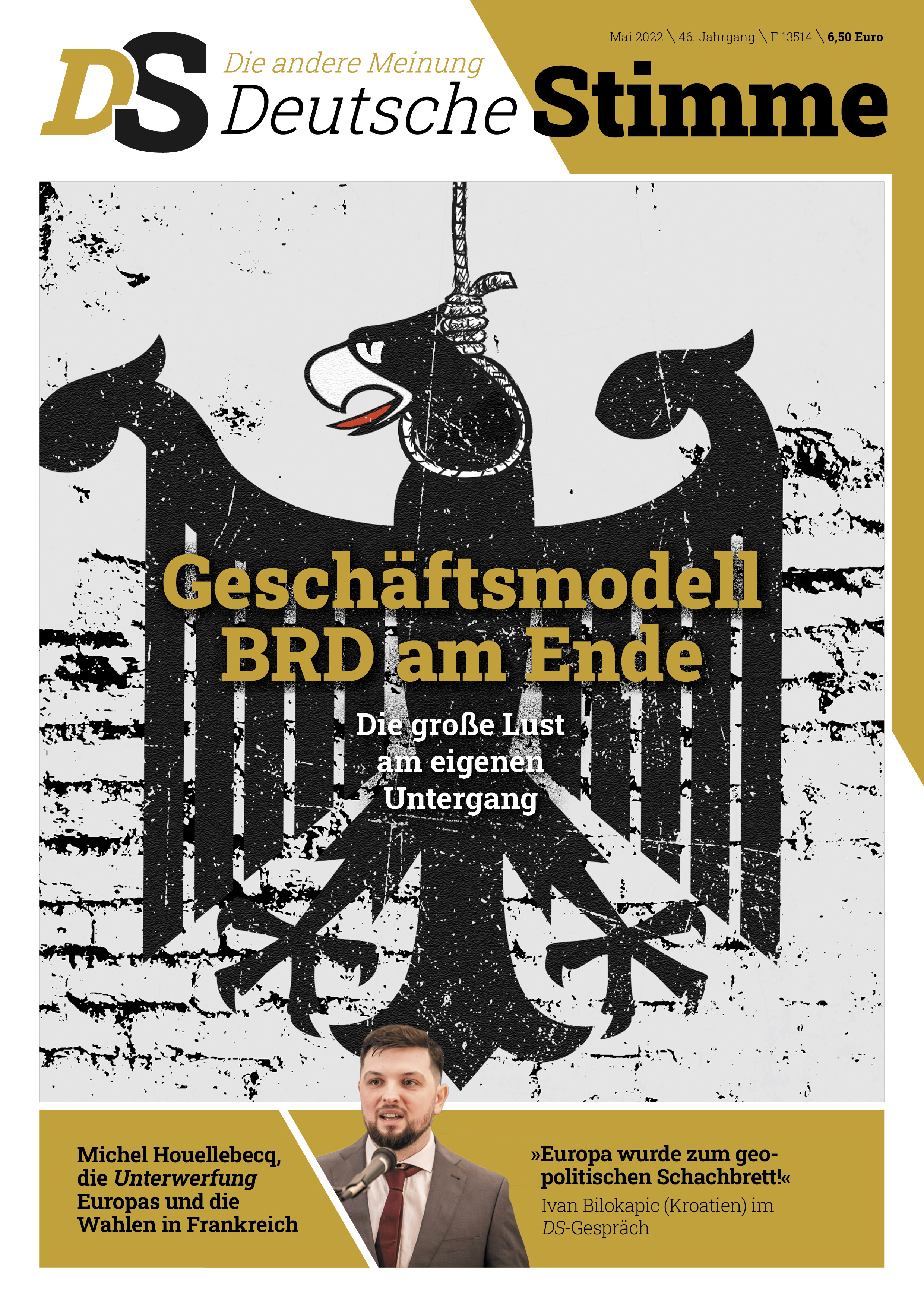 Deutsche Stimme Abo-Bestellung - DS-Digital - Mai 2022